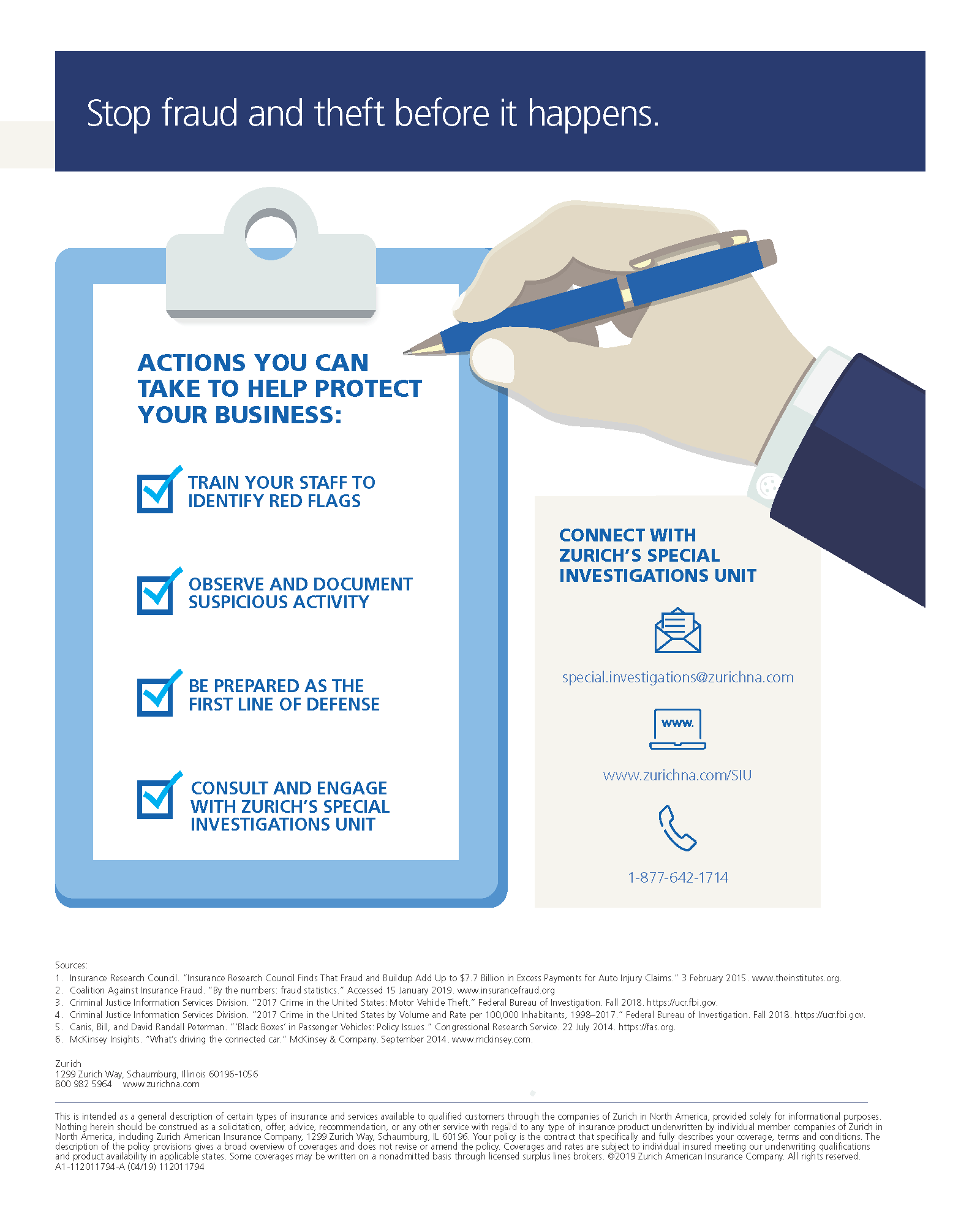 Putting the brakes on auto fraud and theft [infographic] - Arrowhead
