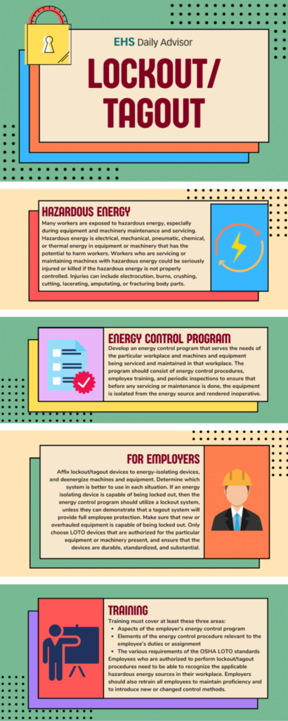 How lockout/tagout safety can prevent accidents - Arrowhead